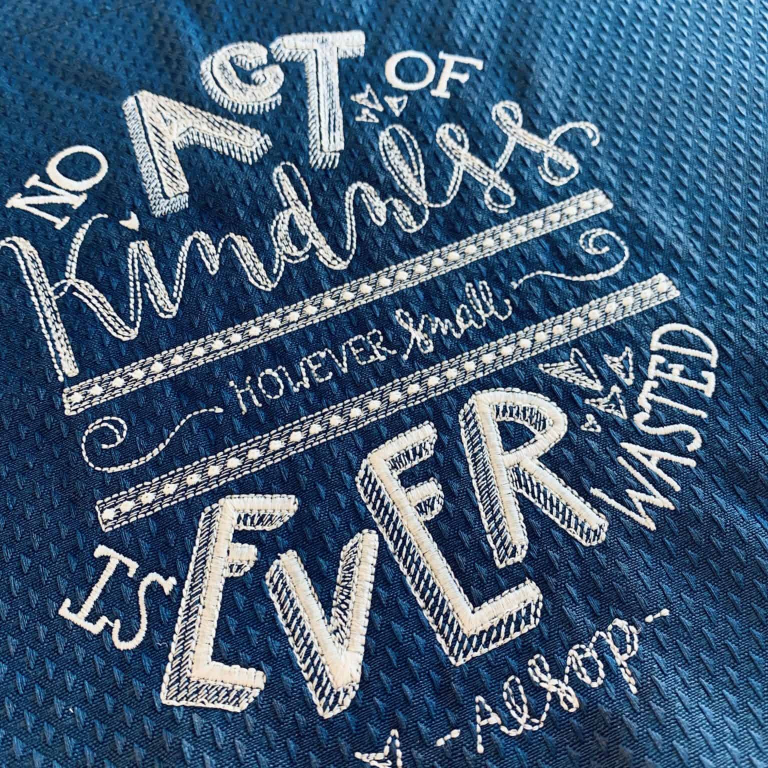 oesd handcrafted monogram by shannon roberts 3 | Sewing Mastery