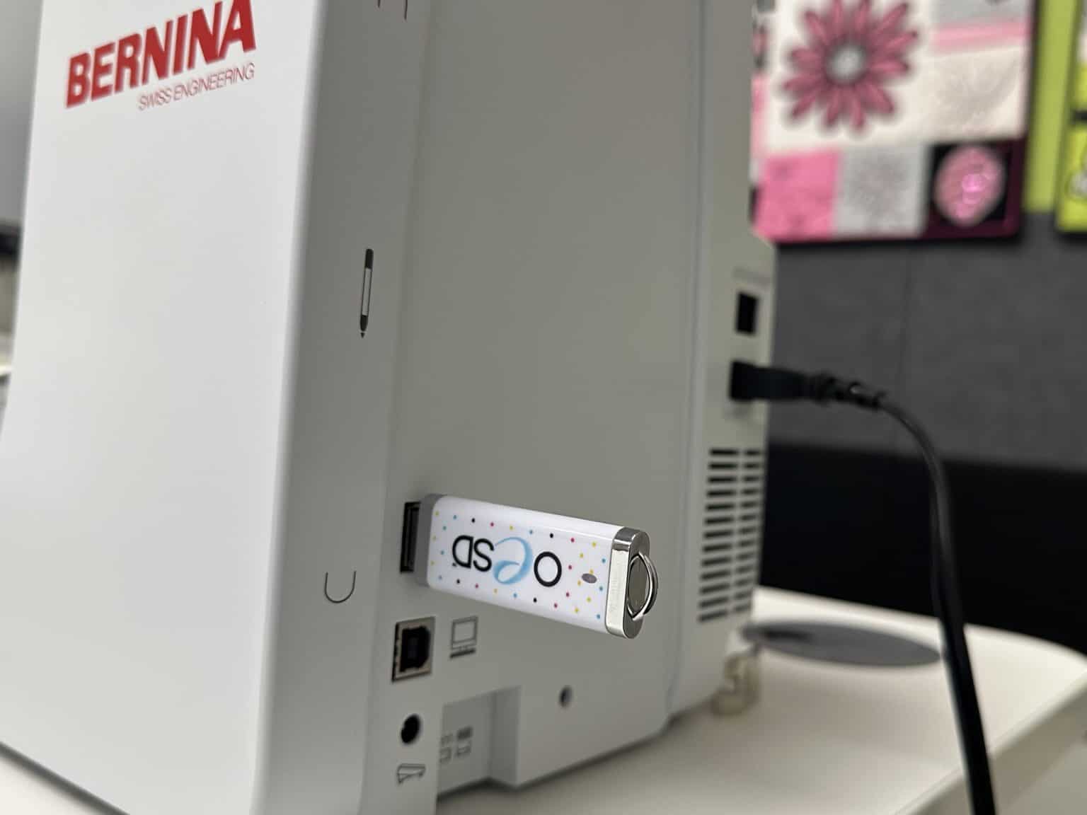 When NOT to Remove an Embroidery USB Stick | Sewing Mastery